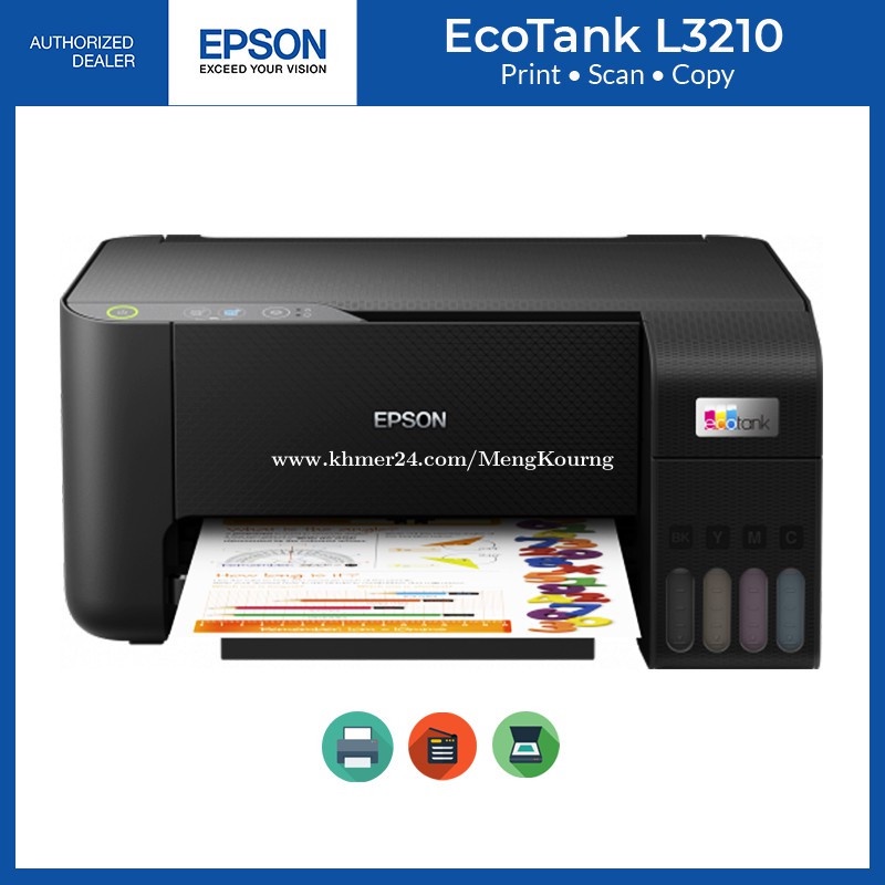Jual Printer EPSON L3210 L-3210 Pengganti L3110 L-3110 Print Scan Copy ...