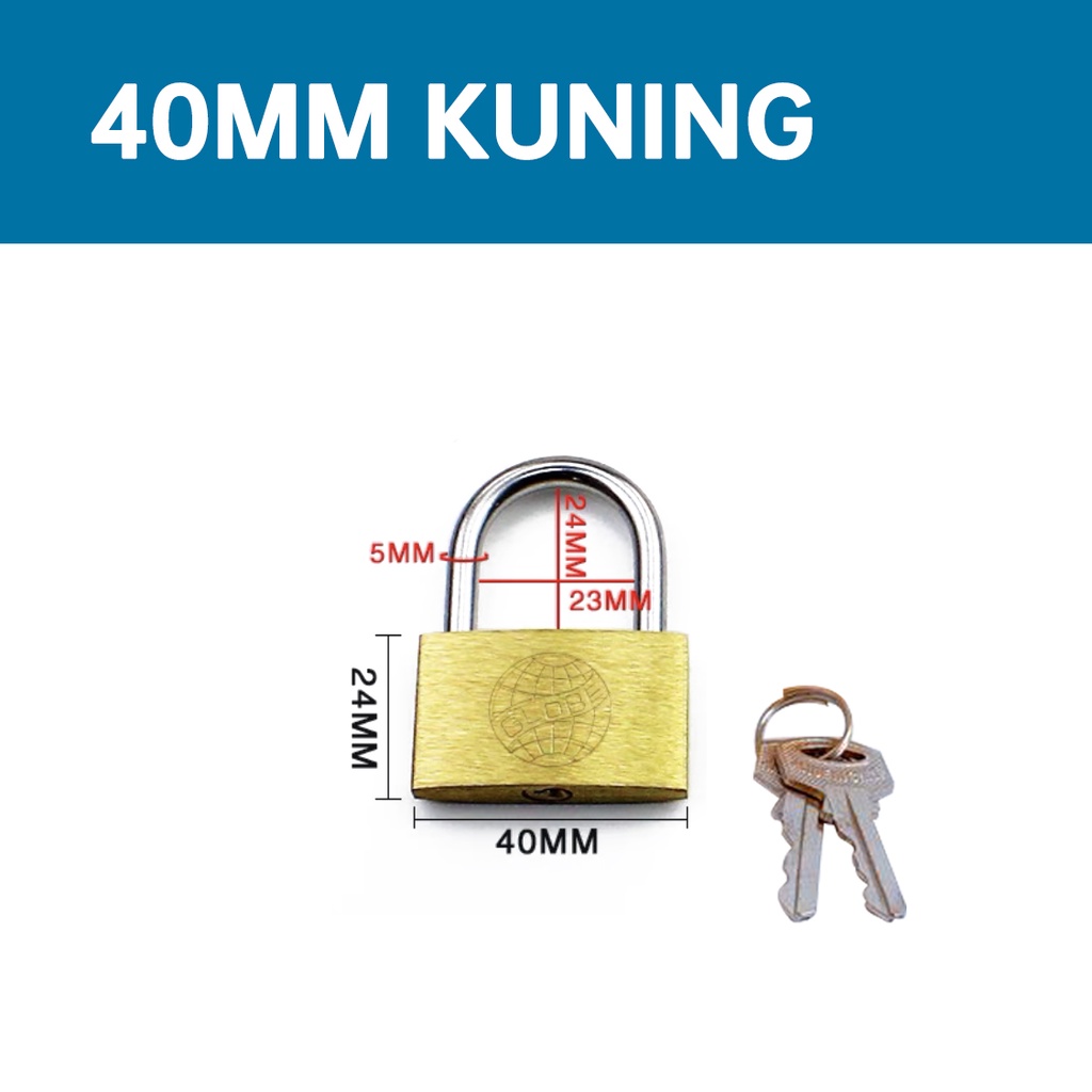 Jual Gembok Stanless Anti Karat/Anti Maling/Gembok Anti Rust/Gembok ...