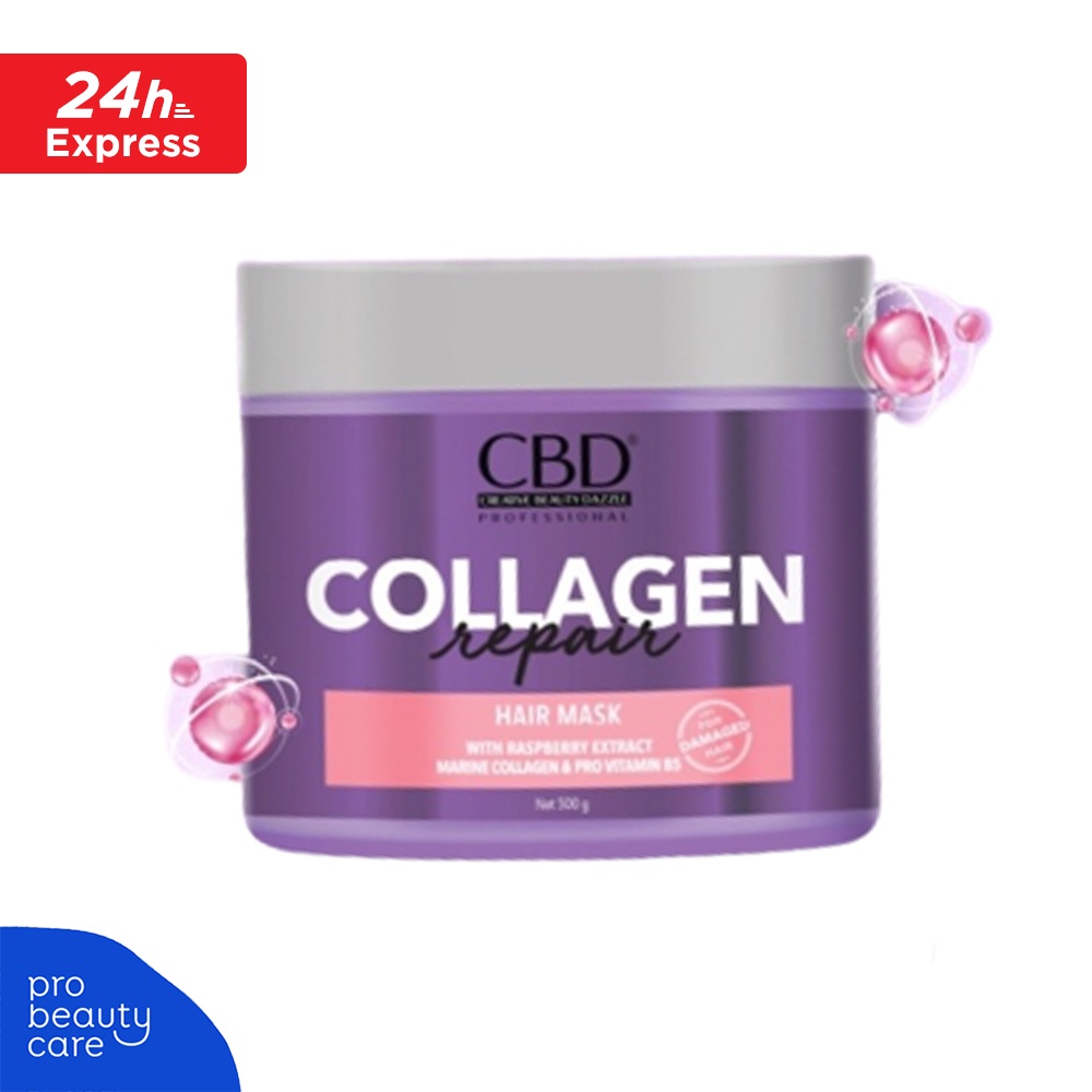 Jual CBD Professional - Collagen Repair Hair Mask (500 gr) | Shopee ...