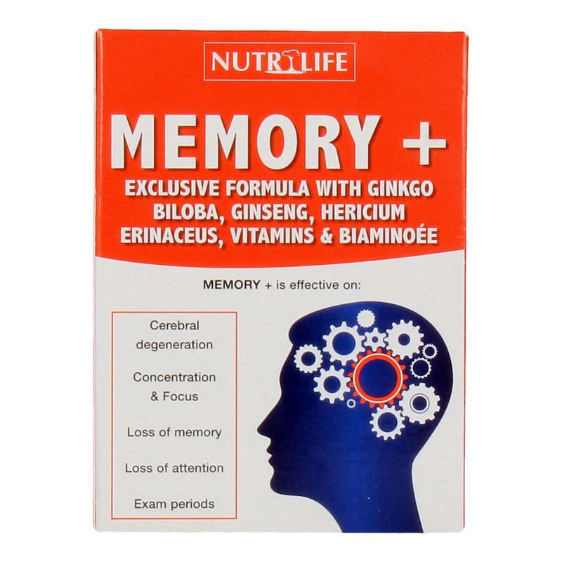 Jual Nutrilife Memory+ 60s// suplemen otak dan kosentrasi// singapore ...