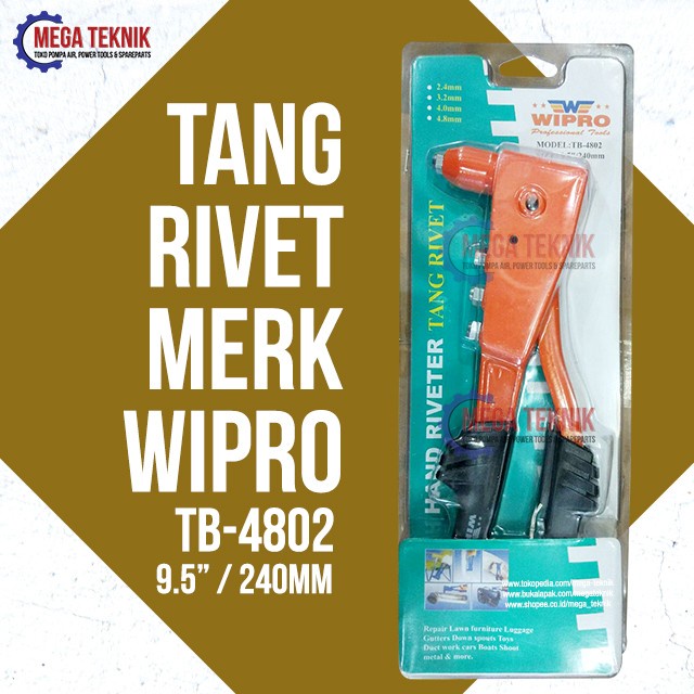Jual *:*:*:*:*] Hand Riveter / Hand Rivet / Tang Rivet / Tang Ripet ...