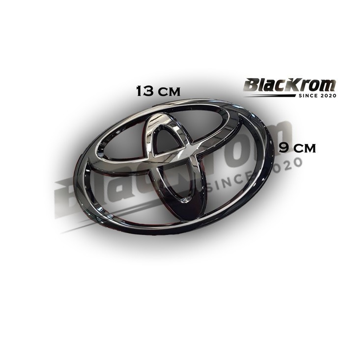 Jual Logo Emblem Black Chrome Belakang Toyota Raize 2021 | Shopee Indonesia