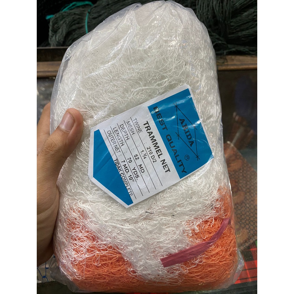 Jual Trammel Net / Daun Jaring Kantong ARIDA (tidak complete) | Shopee ...