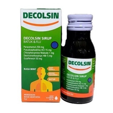 Jual Decolsin Syrup 60 ml | Shopee Indonesia