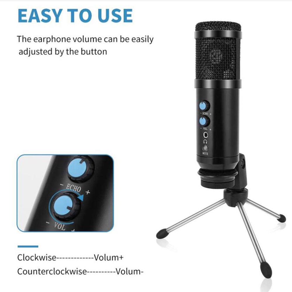 Jual HA Mic Condenser USB UD-900FX Original Mik Mikrofon Microphone ...