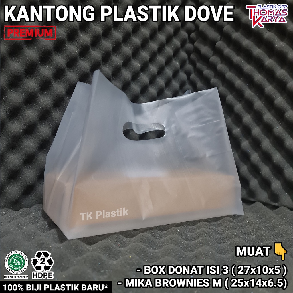Jual ECER Paper Bag Plastik Dove Motif Ulang Tahun Anak / Tas Bingkisan Thank You Custom ...
