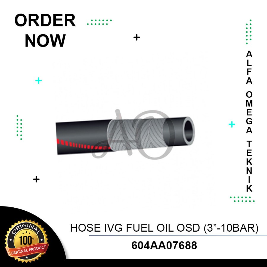 Jual IVG SELANG OSD 3 INCH INDUSTRIAL HOSE RUBBER SUCTION DELIVERY 10 ...