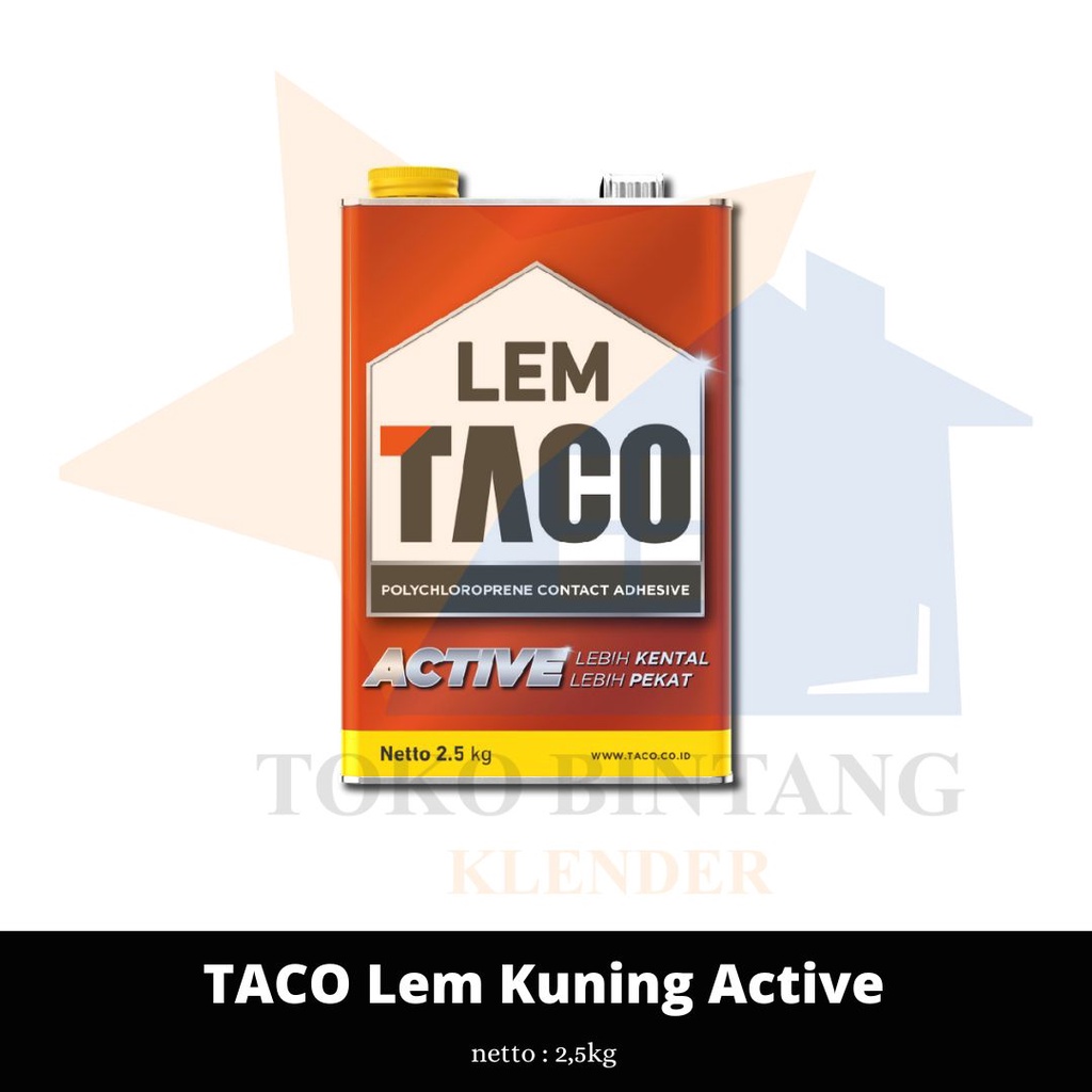Jual TACO Lem Kuning Active - TA-1025-KB | Shopee Indonesia