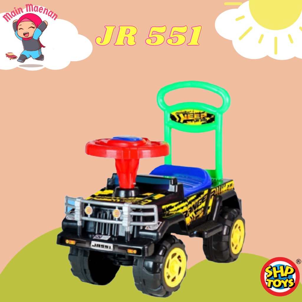 Jual PROMO Mainan Anak Mobil Mobilan dorong JR 551 - SHP Toys Maenan Anak MURAH | Shopee Indonesia