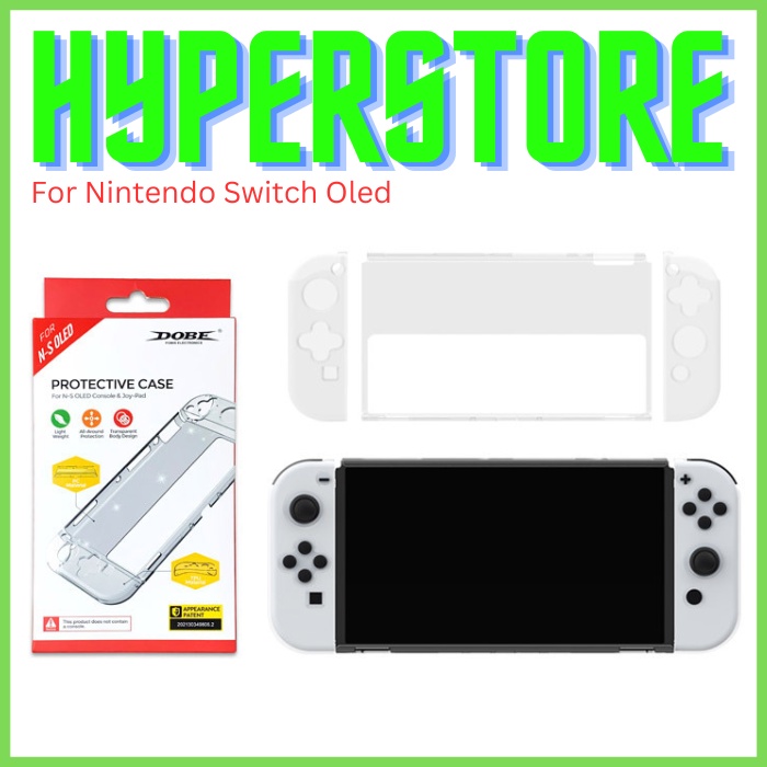 Jual DOBE Protective Case For Nintendo Switch OLED Casing Transparent ...