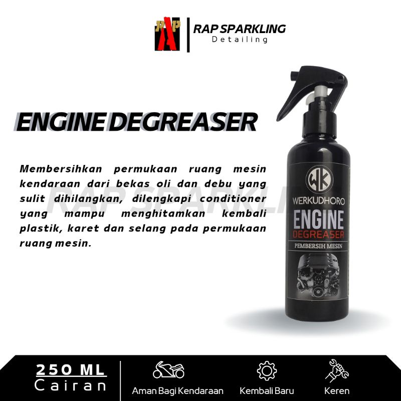 Jual Engine Degreaser / Pembersih mesin mobil dan motor / Engine Cleaner 250ml | Shopee Indonesia