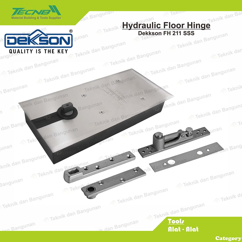 Jual Floor Spring Hinge Dekkson FH 211 SSS | Shopee Indonesia