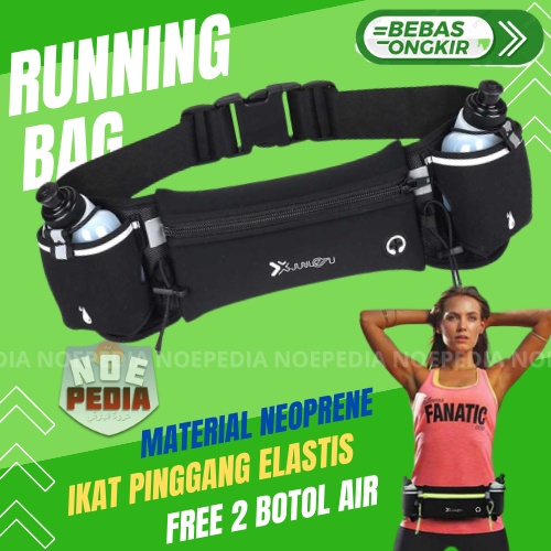 Jual Tas Pinggang Olahraga Lari Running Bag dengan 2 Botol | Shopee ...