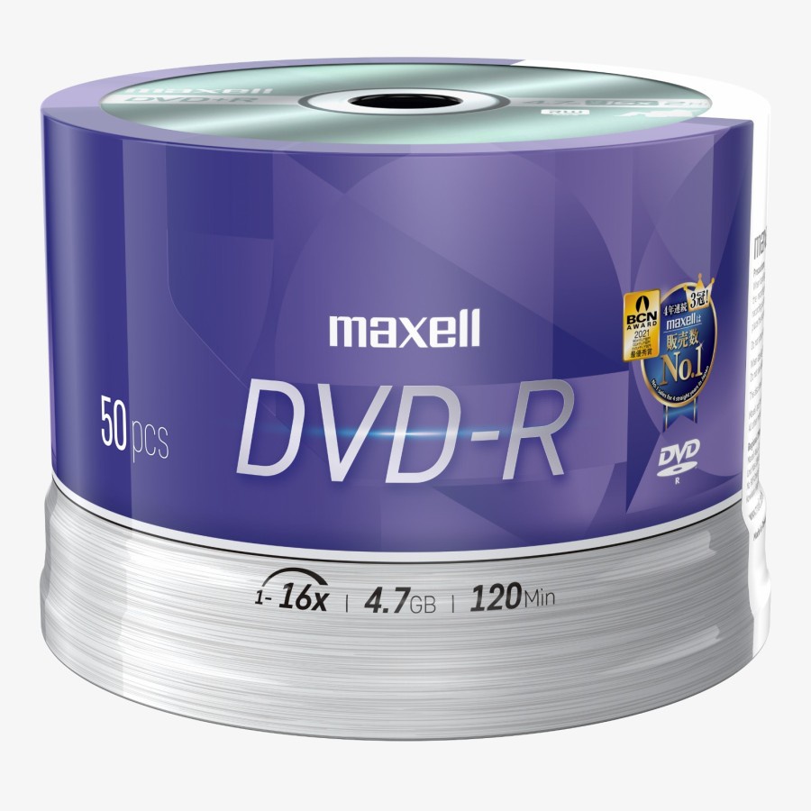 Jual DVD-R 16X MAXELL 4.7GB 1 ROLL ISI 50 KEPING | Shopee Indonesia