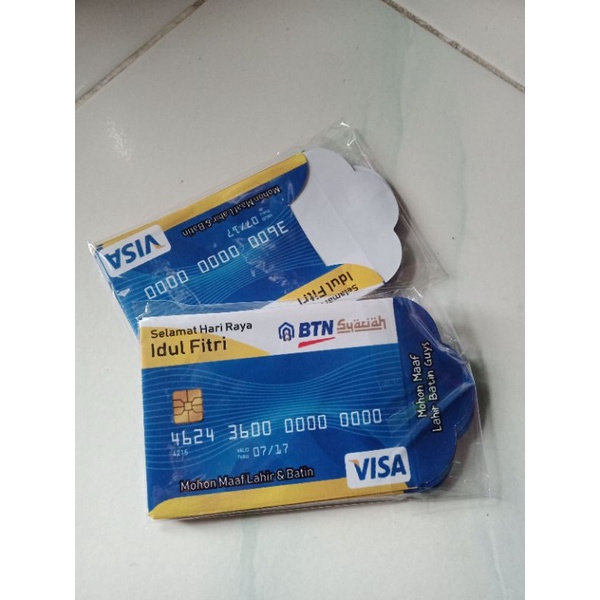 Jual amplop lebaran unik motif ATM 2024/sudah jadi siap pake | Shopee ...