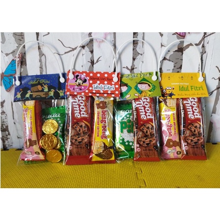 Jual PARCEL SNACK LEBARAN, Jajan Lebaran Anak-Anak, Amplop Jajan Snack ...