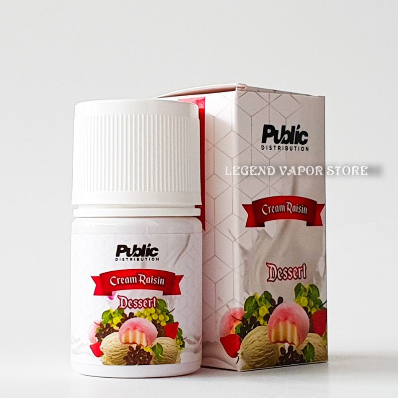 Jual FREEBASE - LIQUID CREAM RAISIN DESSERT V2 Vanilla Ice Cream Raisin Mochi 60ML AUTHENTIC ...