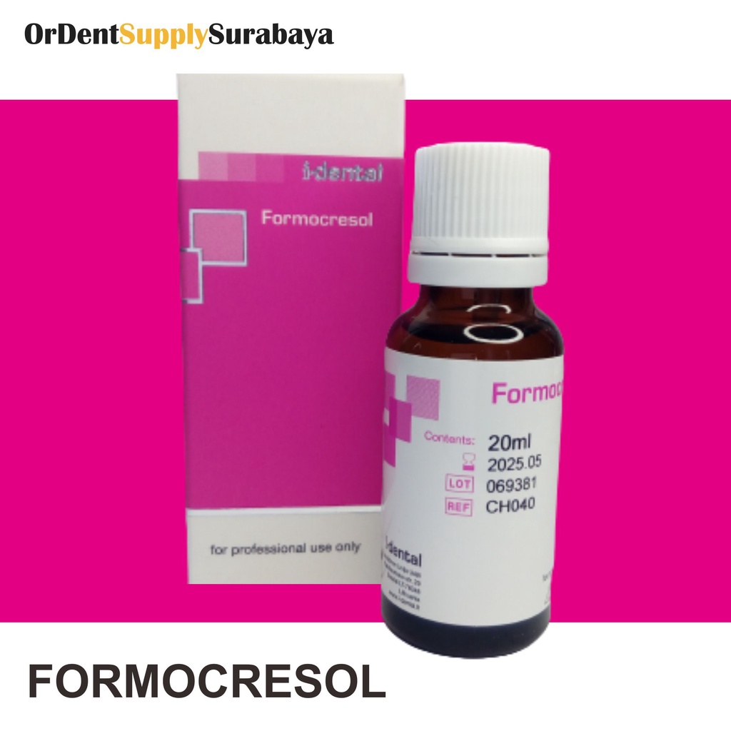 Jual Formocresol isi 20ml Larutan disinfectan Saluran Akar Endodontic ...