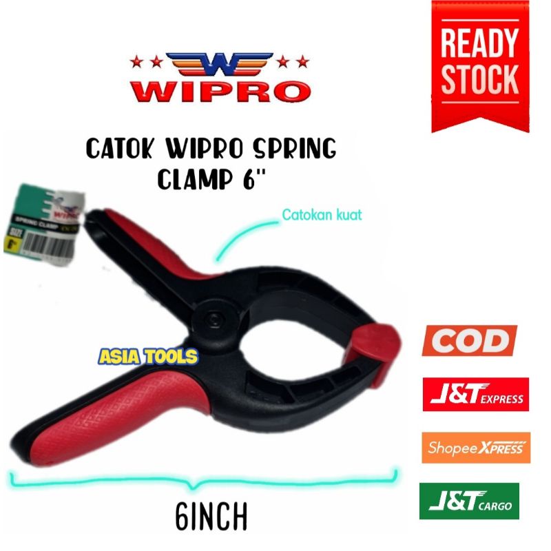 Jual WIPRO Catok Penjepit serbaguna 6inch / Spring Clamp Klem Jepit ...