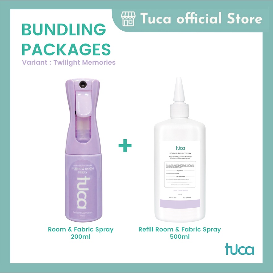 Jual Bundling Pengharum Ruangan Room Spray and Fabric Spray Anti ...
