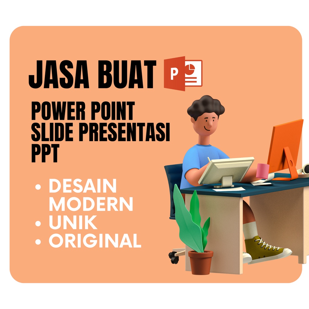 Jual JASA BUAT POWER POINT | PPT | SLIDE | PRESENTASI DESAIN MODERN ...