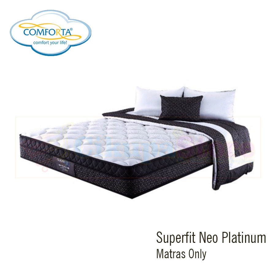 Jual Matras Kasur Springbed Super fit by Comforta Neo Platinum | Shopee ...