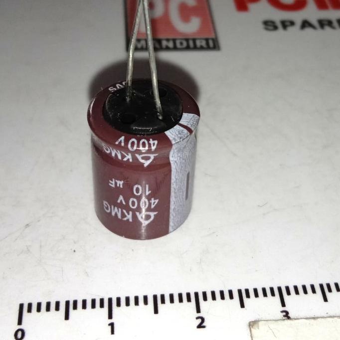 Jual 10uf 400v 10 400 Elco Capacitor Elko Kapasitor Polar ...