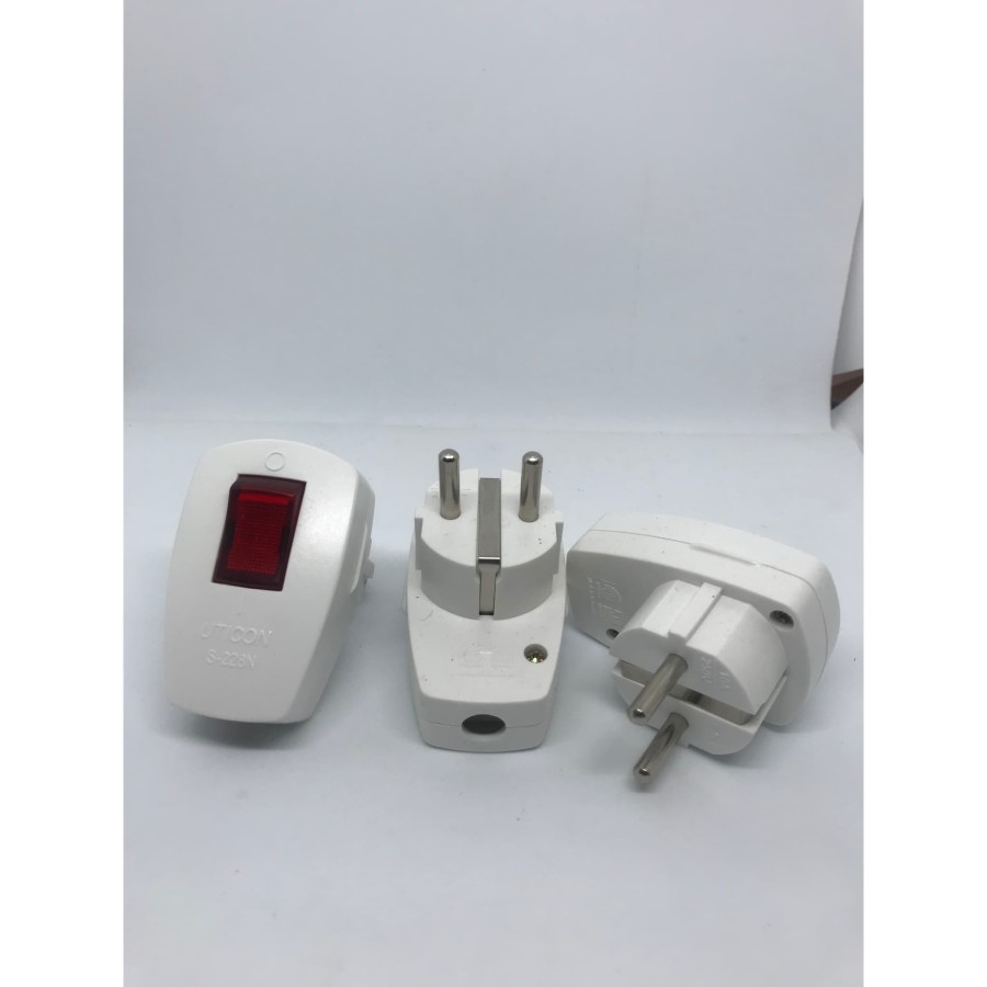 Jual STEKER ON OFF LAMP INDICATOR UTICON COLOKAN LISTRIK ARDE SAKLAR ...