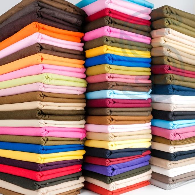 Jual KAIN BABY CANVAS 100% KATUN WARNA (BAHAN CHINO,KEMEJA,CELANA,DLL ...