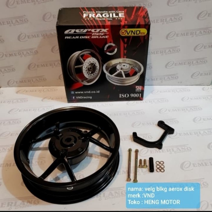 Jual VELG BELAKANG DISK AEROX 155 VND VELG DOUBLE DISK BELAKANG AEROX ...