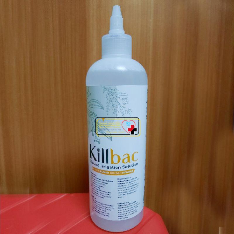 Jual Pembersih Luka Pencuci Luka Killbac Wound Irrigation Solution ...