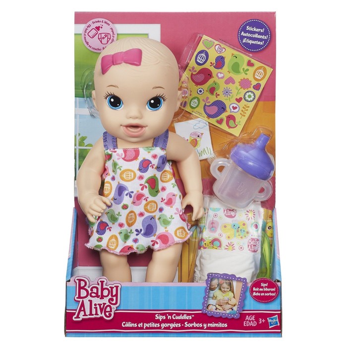 Baby alive sips n cuddles store