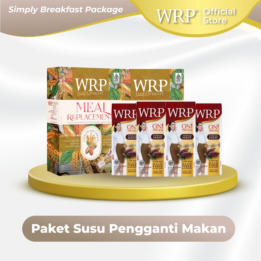 Jual WRP Simply Breakfast Package - Paket Susu Pengganti Makan | Shopee ...