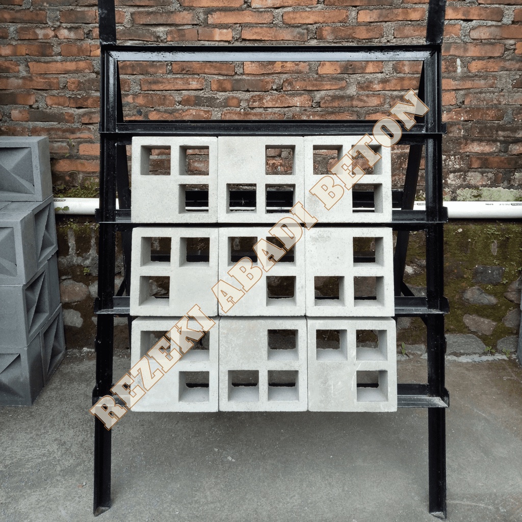 Jual Roster Beton Minimalis , Loster Lubang Angin Rumah Motif Dadu ...