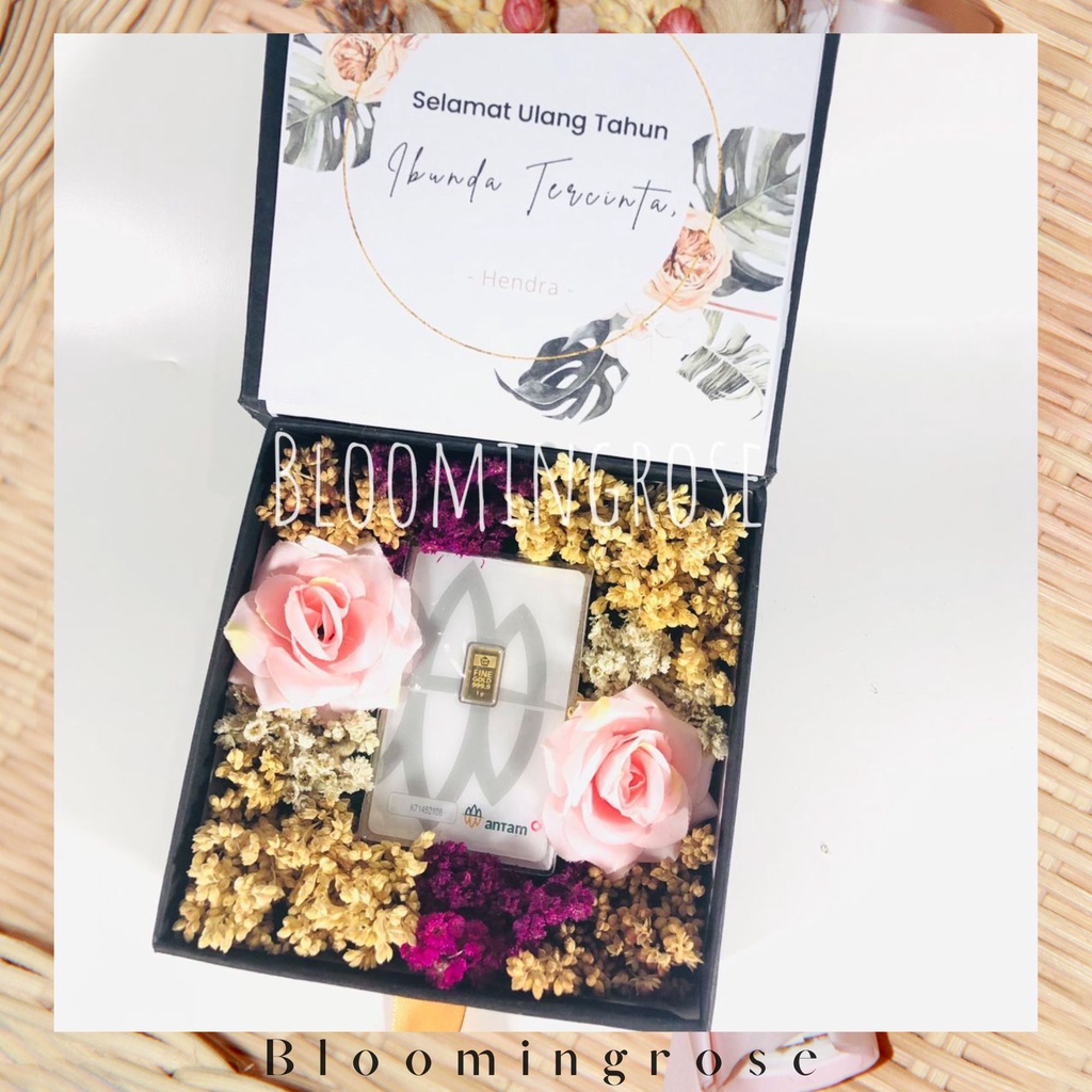 Jual Box Antam / Box Kado Aesthetic / Gift Box/ Box Antam / Kotak ...