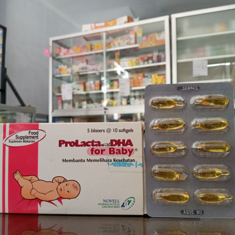 Jual PROLACTA DHA FOR BABY 1 STRIP @10 KAPSUL LUNAK | Shopee Indonesia