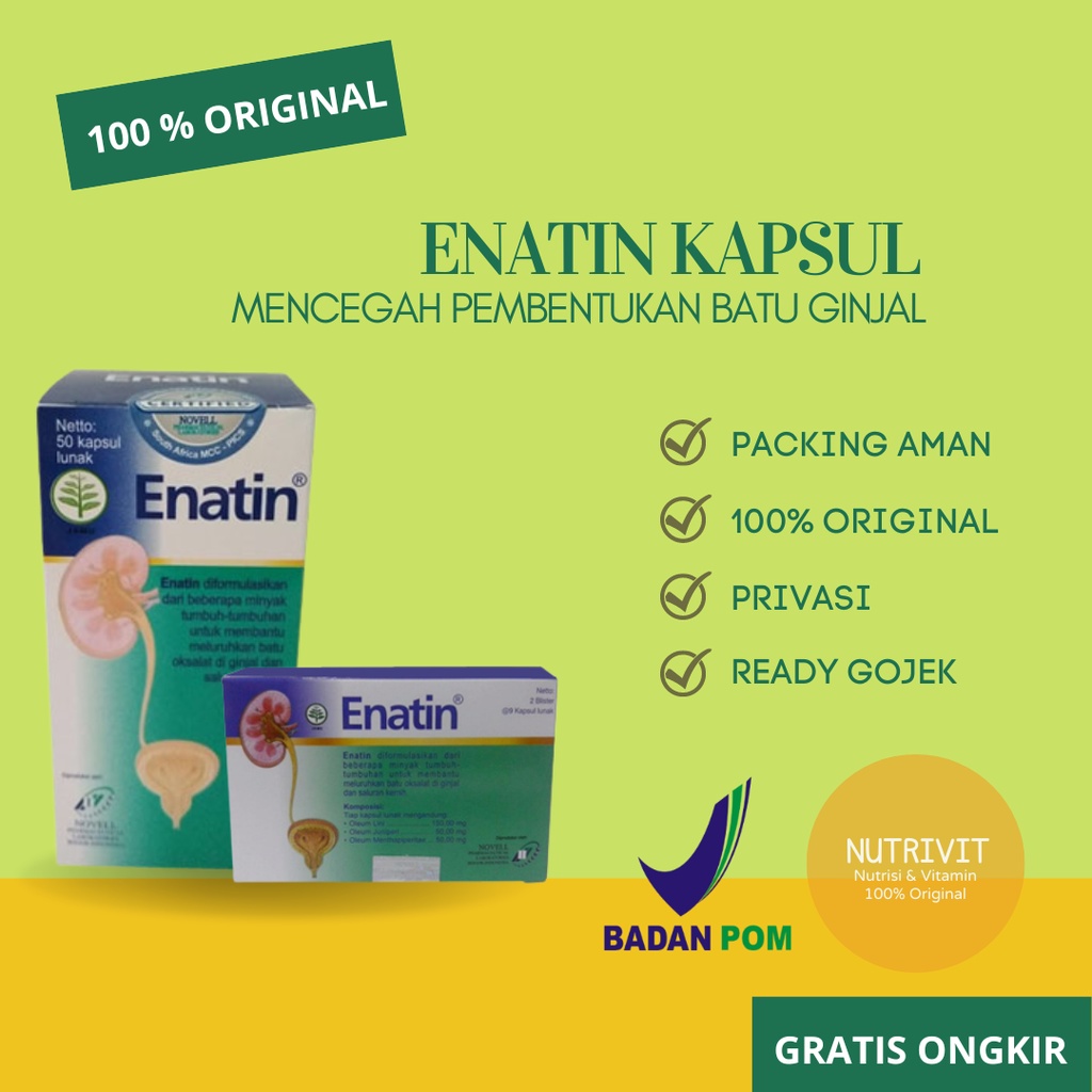 Jual ENATIN UNTUK BATU GINJAL | Shopee Indonesia