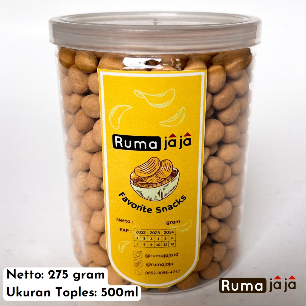 Jual Snack Kiloan / Kacang Telur / Kacang Telur Toples / Toples ...