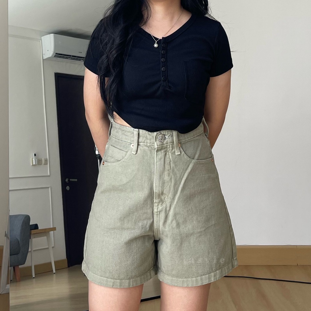 Jual Mina Hotpants Celana Pendek Jeans Shopee Indonesia 2883