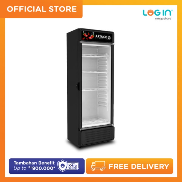 Jual ARTUGO Showcase Cooler SV371 300 Liter | Shopee Indonesia