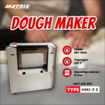 Jual Mesin Pembuat Adonan Tepung HMJ5S MATRIX x HMJ5C CARTLON / Dough ...