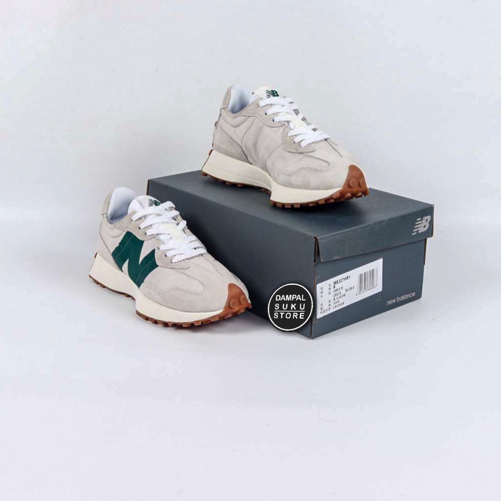 Jual Sepatu New Balance 327 Timberwolf Green | Shopee Indonesia