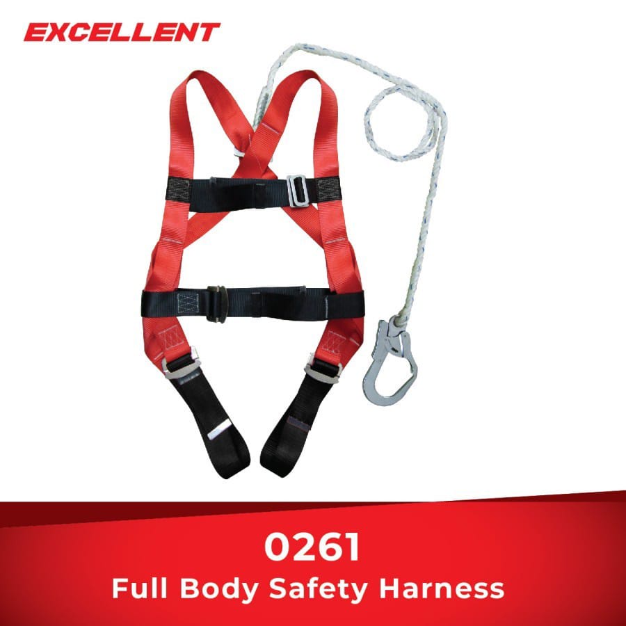 Jual Full Body Harness With Single Big Hook EXCELLENT 0261 | Shopee ...