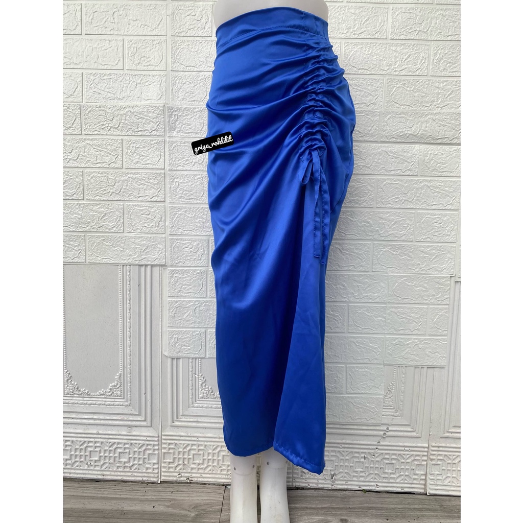 Jual ROK SERUT SATIN ROK SASI SKIRT ROK KOREA TERLARIS | Shopee Indonesia