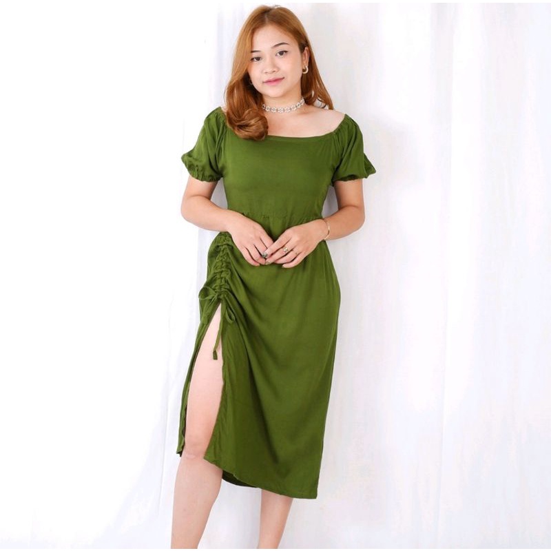 Jual MINI DRESS DRESS POLOS MINI DRES DRESS BELAH SAMPING DRESS BODYCON SEXY DRESS KERUT DRESS ...