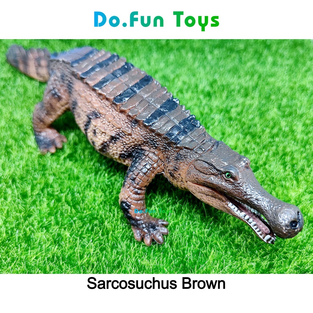Jual Animal Figurine | SARCOSUCHUS / Mainan Miniatur Binatang Buaya ...