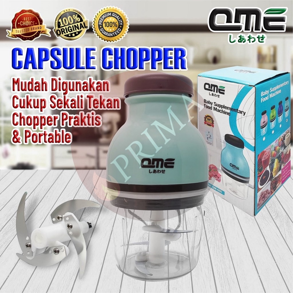 Jual Chopper Blender Capsule QME / Chopper Blender Daging QME Stainless ...