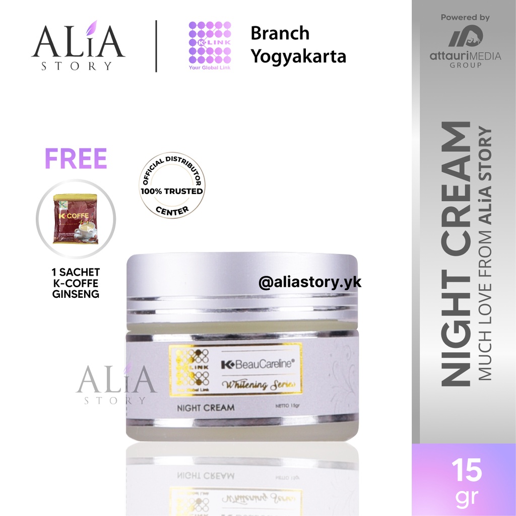 Jual K-Beaucareline Whitening Series Night Cream Original | Original by ...
