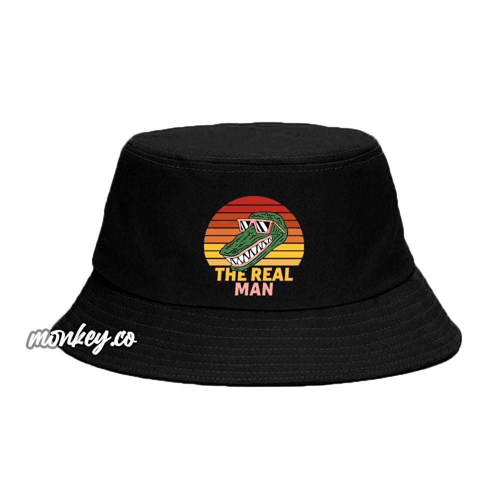 Jual Topi Bucket Hat | Topi Mancing | Topi Pria Distro | Unisex | Logo ...