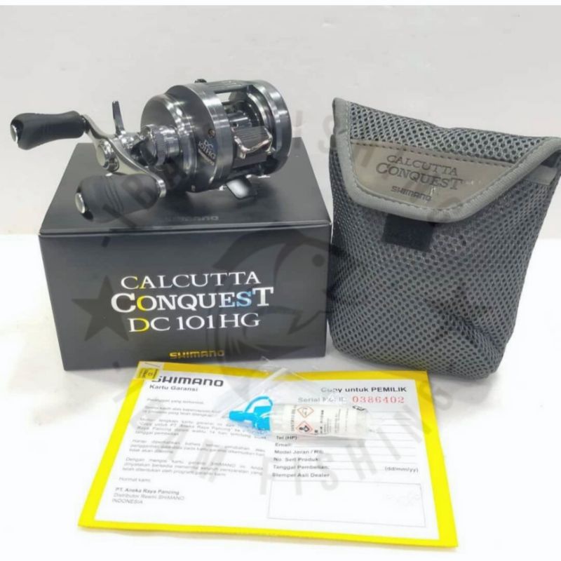 Jual Reel Shimano Calcutta Conquest DC 101HG 2020 | Shopee Indonesia